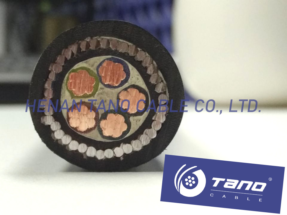 0.6/1kv cu xlpe gswa galvanized steel wire power cable 35mm 50mm--HENAN ...