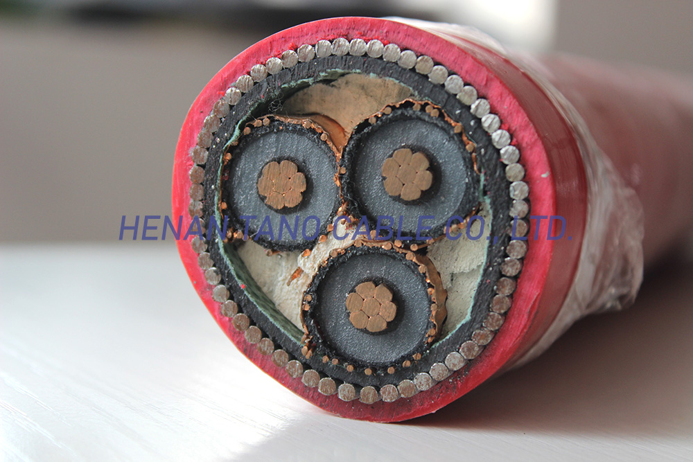Electric high voltage xlpe insulated pvc sheathed copper cable--HENAN ...