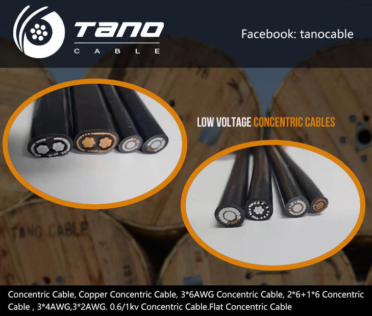 Low Voltage Concentric Cables - TANO CABLE