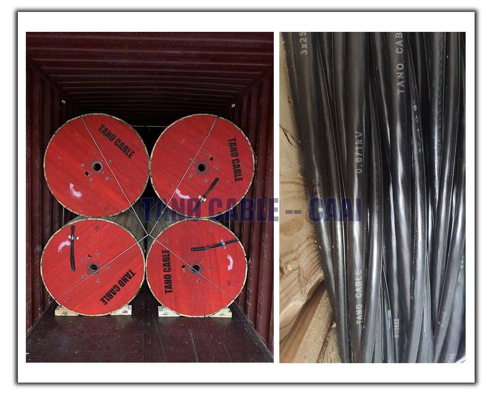 Supply CAAI cables to peru - TANO CABLE